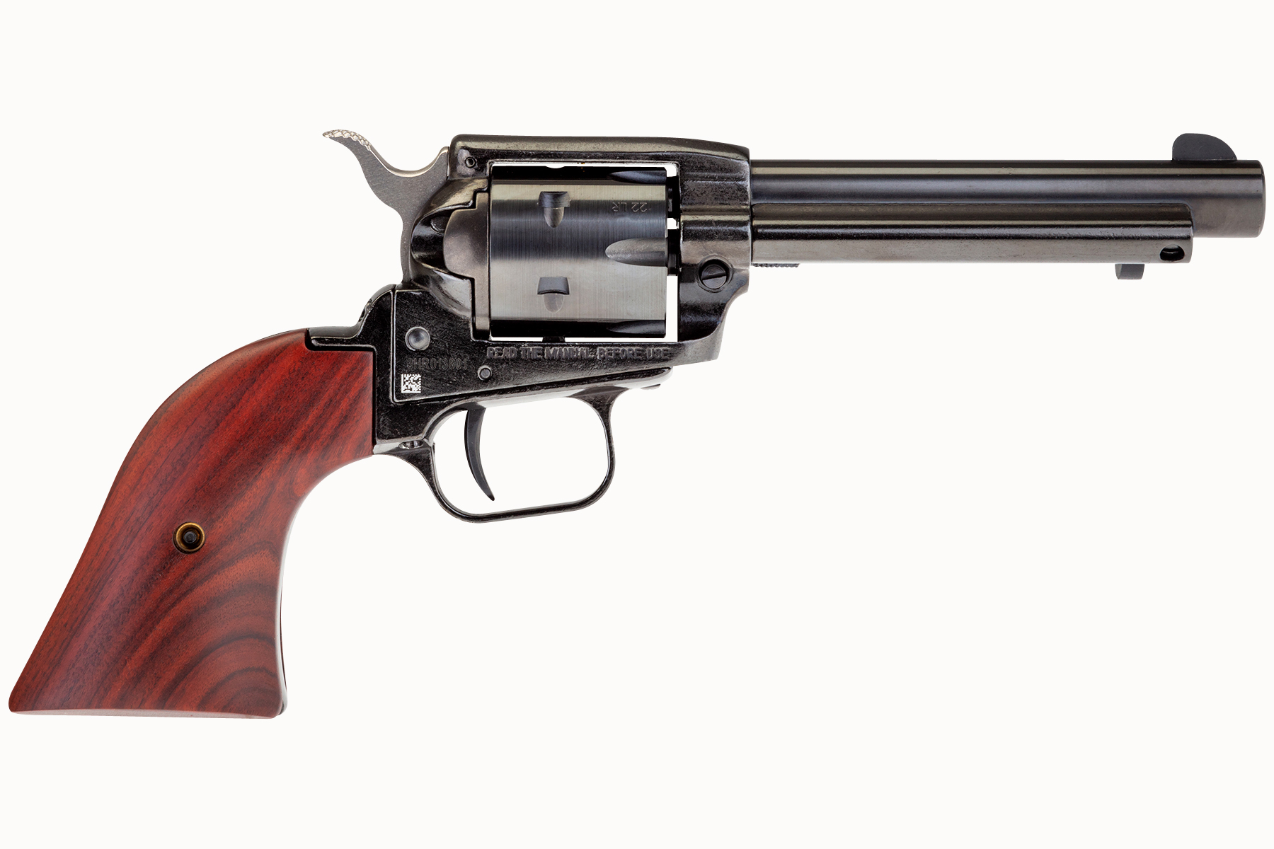 Heritage Mfg Rough Rider .22 LR/.22 WMR Revolver with Cocobolo Grip, 4. ...