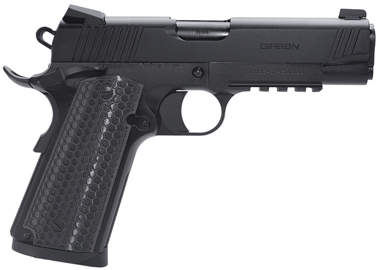 EAA Girsan MC1911C Untouchable Compact 45 ACP 8+1 Black Steel - Semi ...